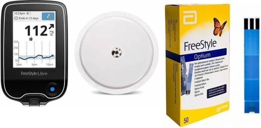 Freestyle Libre Flash Glucose Monitoring System Reader And Sensor With