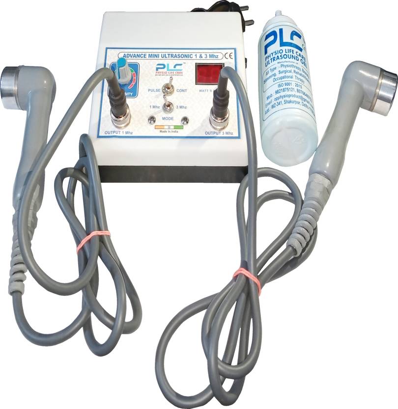 PHYSIO LIFE CARE Advance Mini Ultrasonic 1 MHZ + 3 MHZ Physiotherapy ...