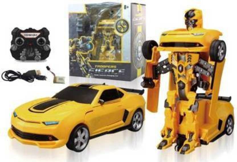 PIHU COLLECTION Bumblebee Transformer Radio control rechargeable car ...