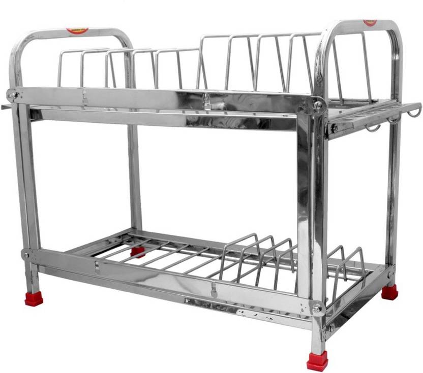 Marudhar Mewa Kitchen Thali Plate Stand Kitchen Rack Price in India ...