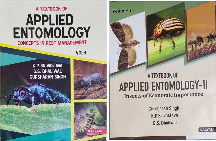 A Textbook Of Applied Entomology Volume 1 And 2 (Set Of Two Books): Buy ...