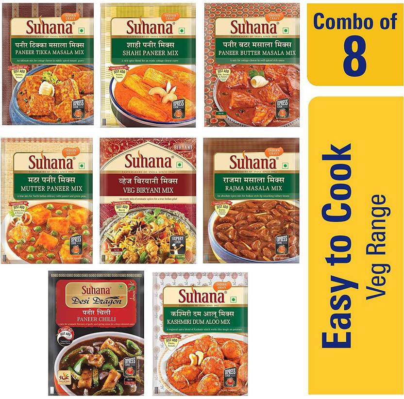 SUHANA Paneer Butter Veg Biryani Paneer Tikka Shahi Paneer Kashmiri suhana-paneer-butter-veg-biryani-paneer-tikka-shahi-paneer-kashmiri