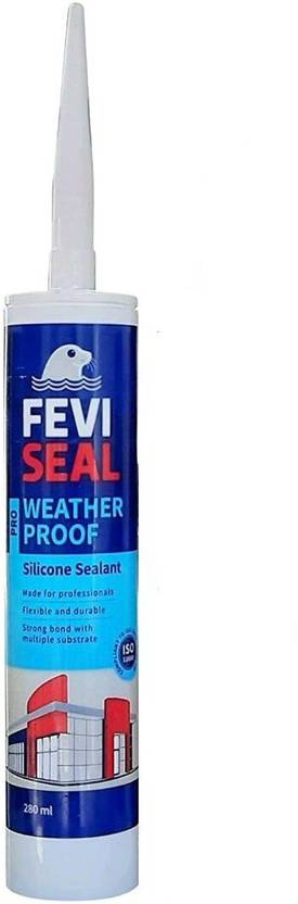 Pidilite FEVISEAL PRO Weather Proof Silicone Sealent ( 280 ml ) Each ...