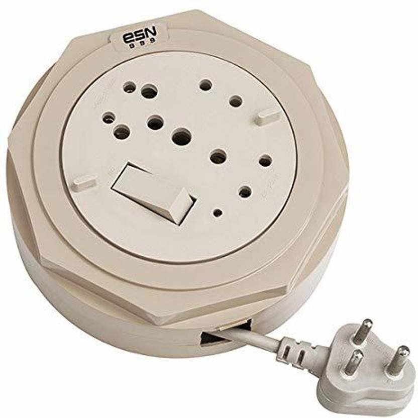 Esn 999 Extension Board 6amp And 16amp Universal Socket With 6amp 3 Pin Plug And 3 6m Lengthy
