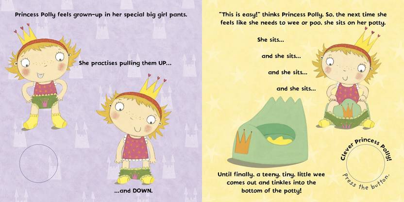 Princess Polly's Potty: Buy Princess Polly's Potty by Pinnington Andrea ...
