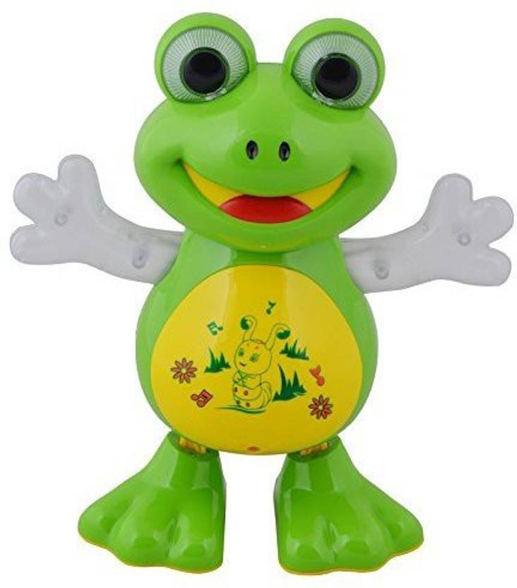 shinetoy Dancing Frog with LED Lights Flashing and Music – Smart ...