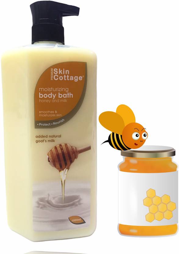 Skin Cottage Moisturizing Body Bath, Honey and Milk: Buy Skin Cottage ...