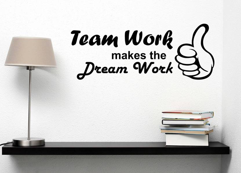 TRIDENT Team Work Large Removable Sticker Price in India - Buy TRIDENT ...