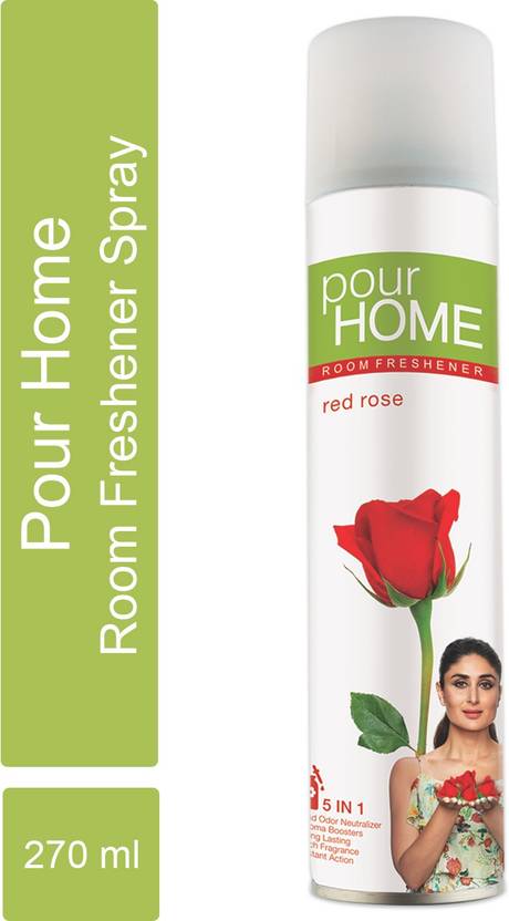 POUR HOME Room Freshener Red Rose 270 Ml Spray Price in India - Buy ...