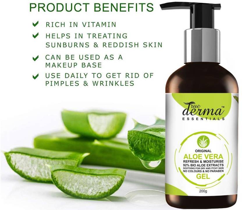 True Derma Essentials Aloe Vera Refresh & Moisturise Gel - Price in ...