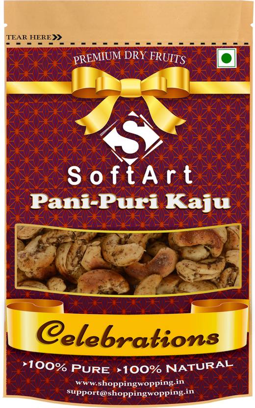 Soft Art Crispy Pani Puri Kaju (750g) Cashews Price in India - Buy Soft ...