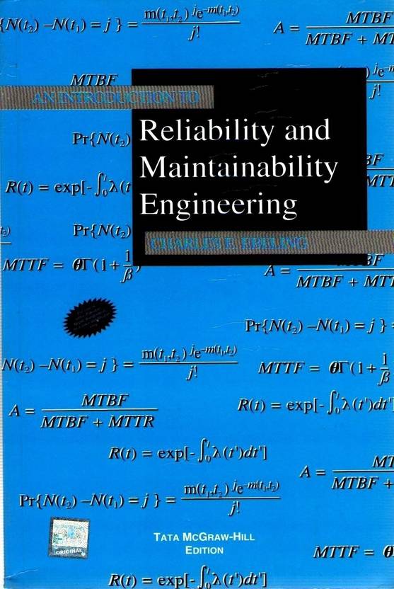An Introduction To Reliability And Maintainability Engineering Buy An