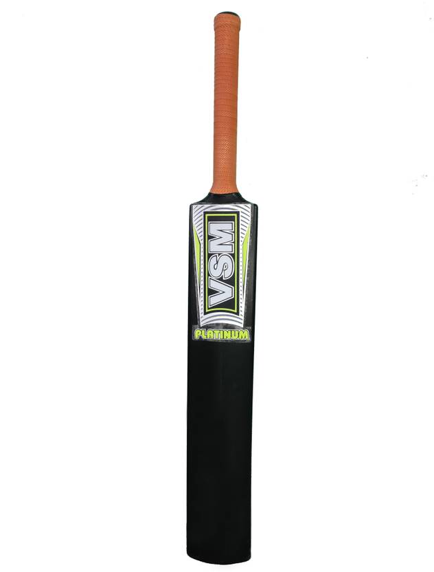VSM Black Lazer PVC/Plastic Cricket Bat Full Size Age 15+ PVC/Plastic ...