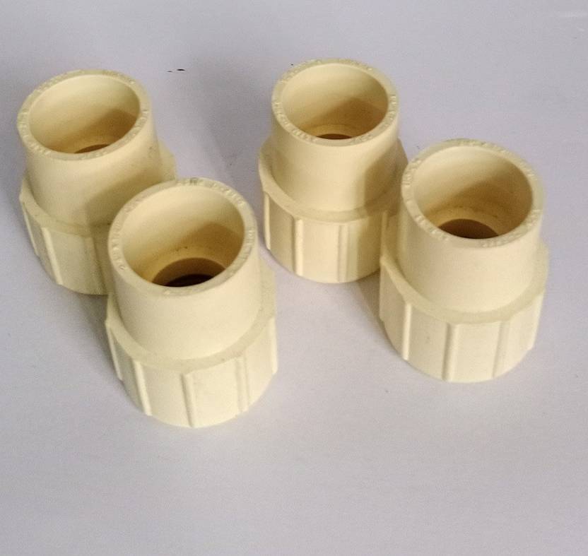 Hardware Brass CPVC F.T.A 3/4'' x 1/2 '' (4 Pcs) 1-Way Coupling Pipe ...