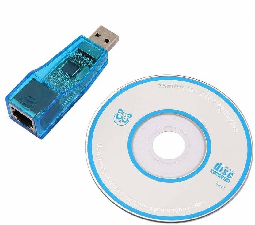 King Enterprise USB 2.0 to Fast Ethernet 10/100 RJ45 Network LAN ...