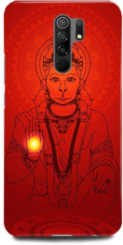 FIKORA Back Cover for Redmi 9 Prime/,hanuman,Ji,Maruti,Angry,Hanuman ...
