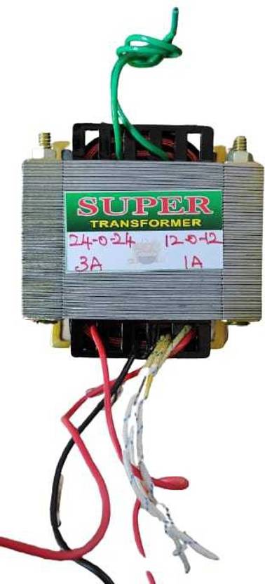 SUPER TRANSFORMER 24-0-24 3A Electronic Components Electronic Hobby Kit ...