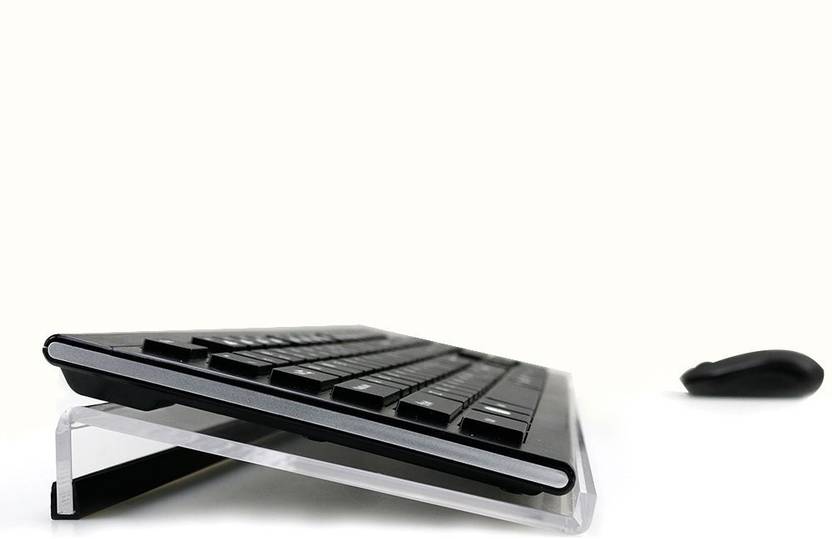 STASTORE Acrylic Keyboard Stand for Office Desk, 4mm Thickness Acrylic ...