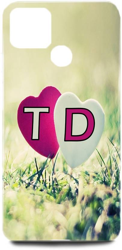 Ignite Back Cover for Realme C12/RMX2189,T Loves D Name,T Name, D ...