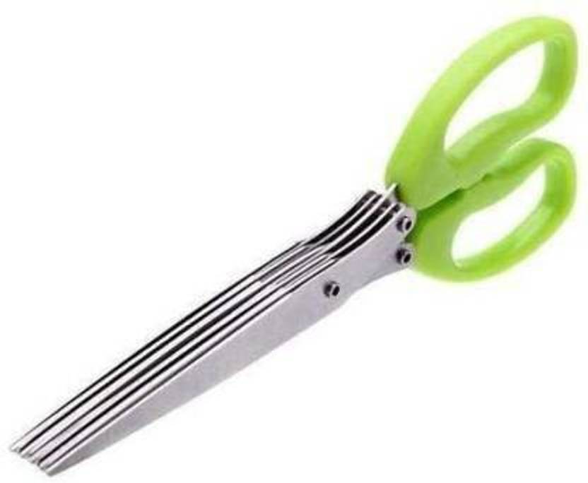 Divine Multifunction 5 Blades Scissors-Vegetable Chopper-Paper Shredder ...