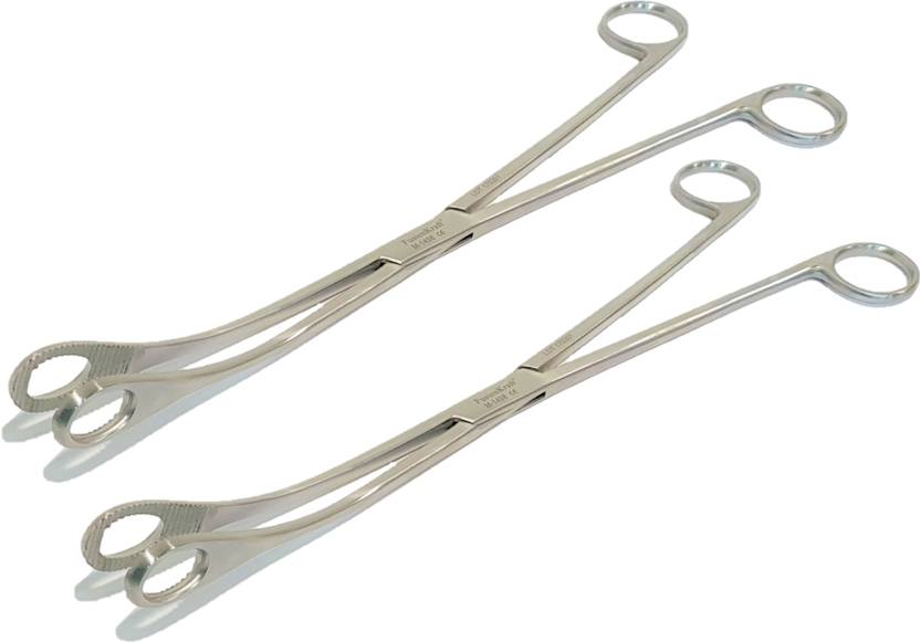 FusionKraft Kelly PPIUCD Intra Uterine Placenta Forceps, Serrated ...
