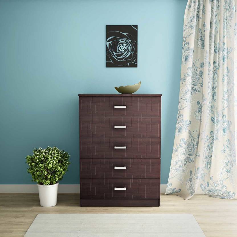 Godrej Interio Squadro Plus Engineered Wood Free Standing Chest of ...