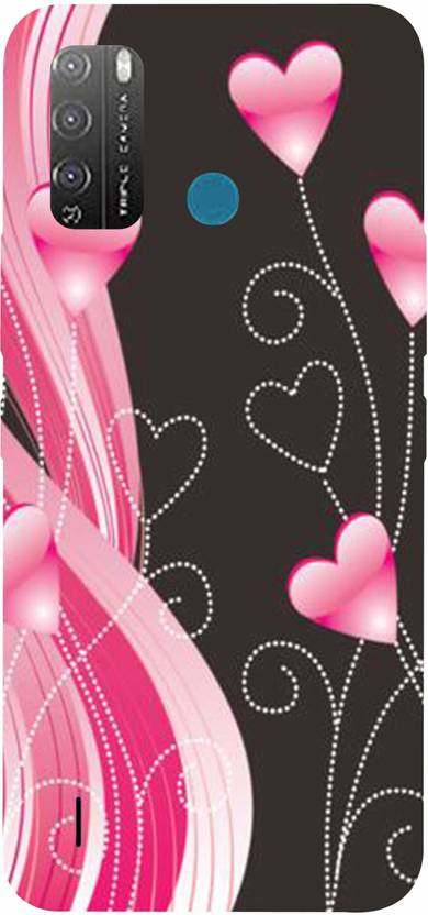Everything. Back Cover for iTel Vision 1 Pro ( Pink Love Print ...