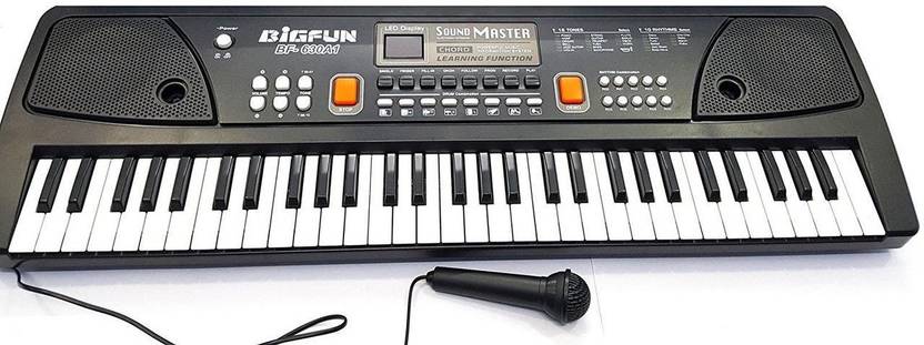 TOYSZONE BIGFUN 61 keys Electronic Piano Keyboard with LED Display ...