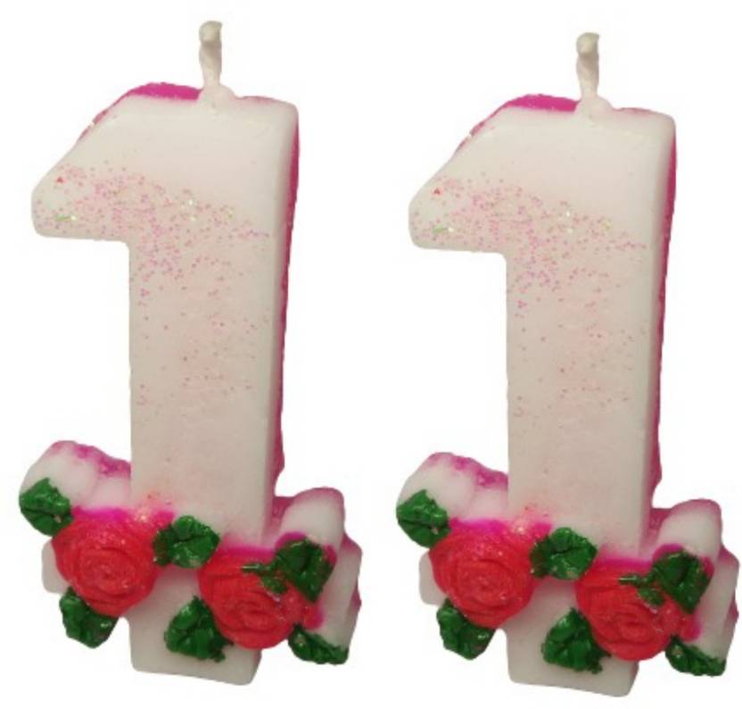 Naveen birthday cake candle number11 Candle Price in India - Buy Naveen ...