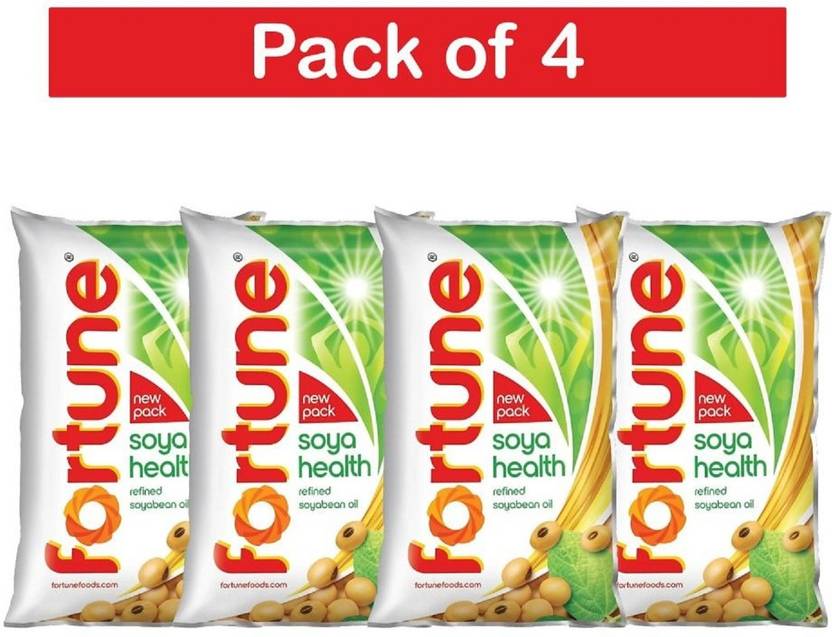 Fortune Soyabean Oil Soyabean Oil Pouch Price in India - Buy Fortune ...