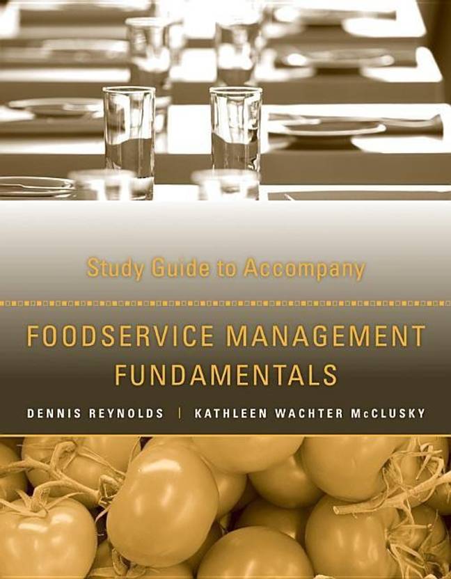 Foodservice Management Fundamentals, Study Guide: Buy Foodservice ...