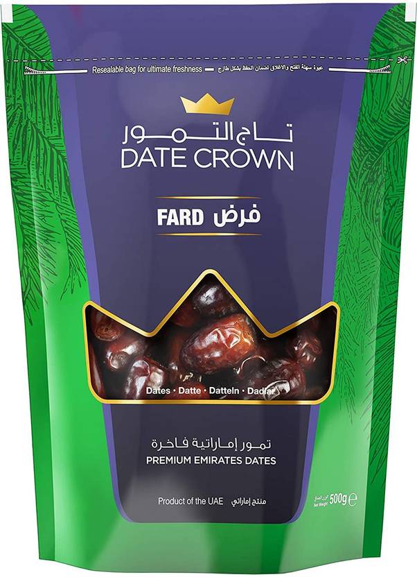 DATE CROWN Fard Khajur Dry Dates Price in India - Buy DATE CROWN Fard ...