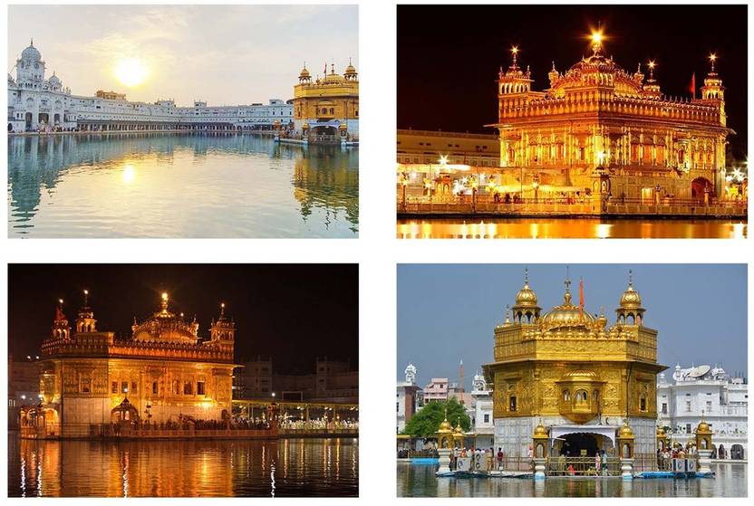 Golden TempleWall Sticker Poster Combos|Gurudwara Wall Sticker Poster ...