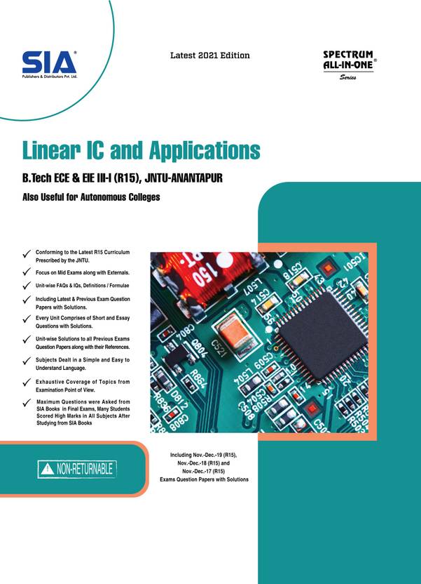 Linear IC And Applications, B.Tech III-Year I-Sem (Common To ECE And ... Linear IC And Applications, B.Tech III-Year I-Sem (Common To ECE And ...