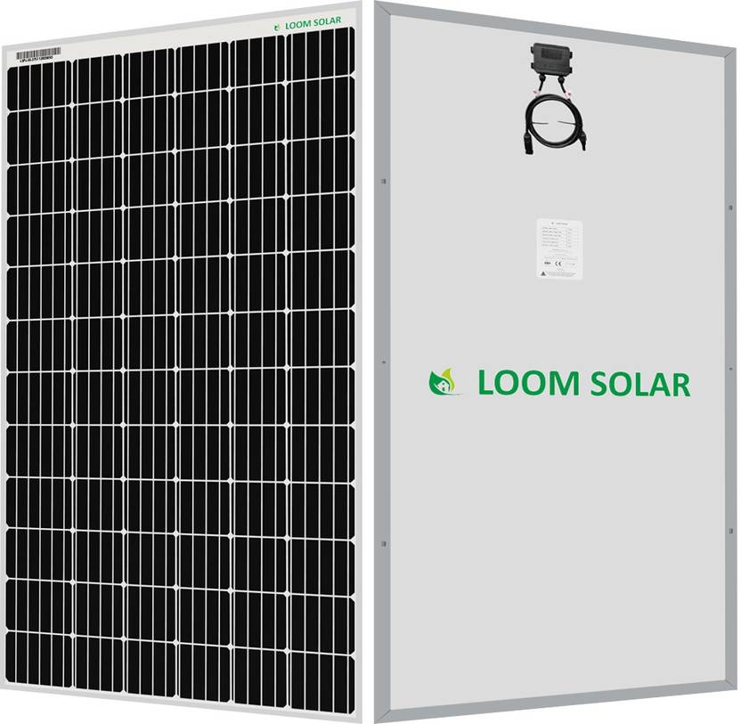 LOOM SOLAR 375 watt - 24 volt Mono PERC (Pack of 2) Solar Panel Price ...
