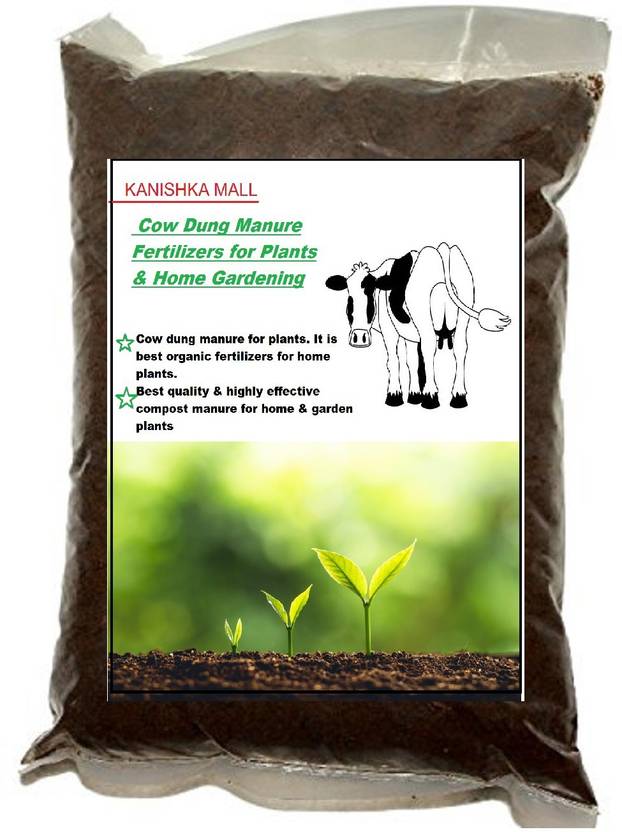 KANISHKA MALL Organic Potting Soil cow dung Mixture growth of plants ...