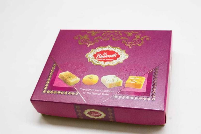 jai bholenath mishthan bhandar Rewadi Barfi Box Price in India - Buy ...