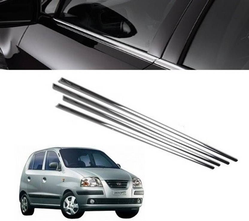 After cars Premium Car Window Lower Garnish 16 Chrome Hyundai Santro ...