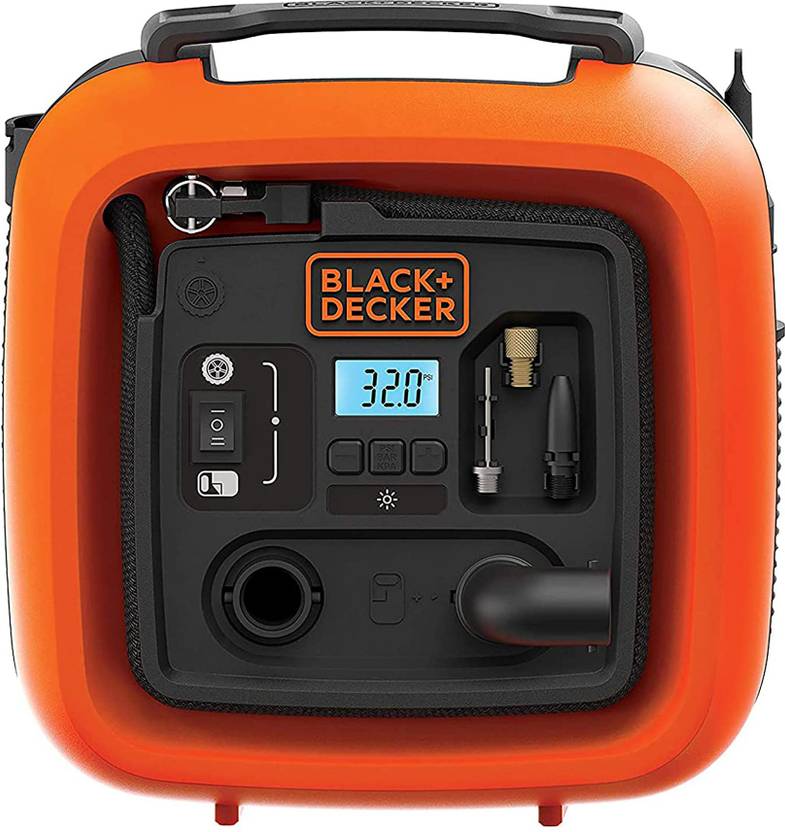 BLACK+DECKER 160 psi Tyre Air Pump for Car & Bike Price in India - Buy ...
