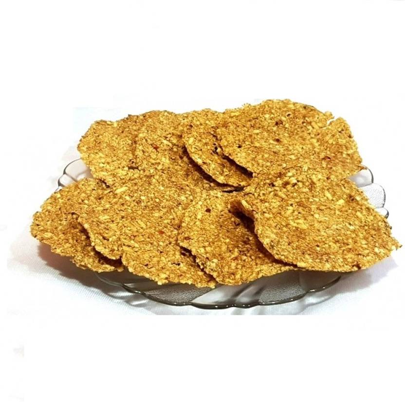 Paramount Fried Paddy Papad with Peanut and Ajwain Taste Masala Papad ...