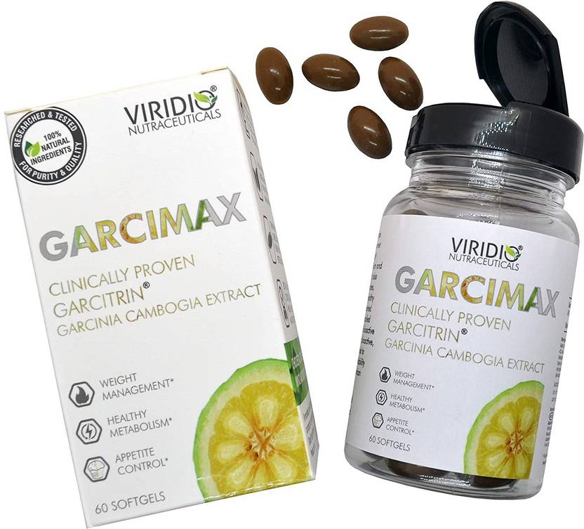 Viridio Garcimax- Clinically Proven/AYURVEDIC Garcitrin Garcinia ...