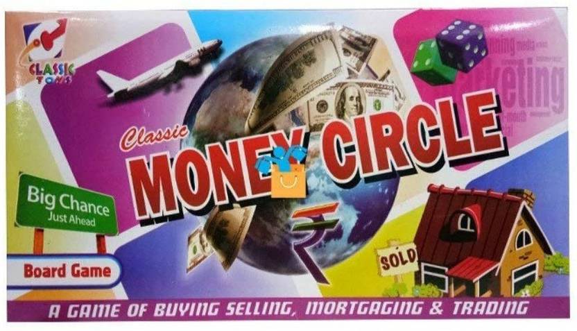 Anamika Art Creation Money circle board game Money & Assets Games Board ...