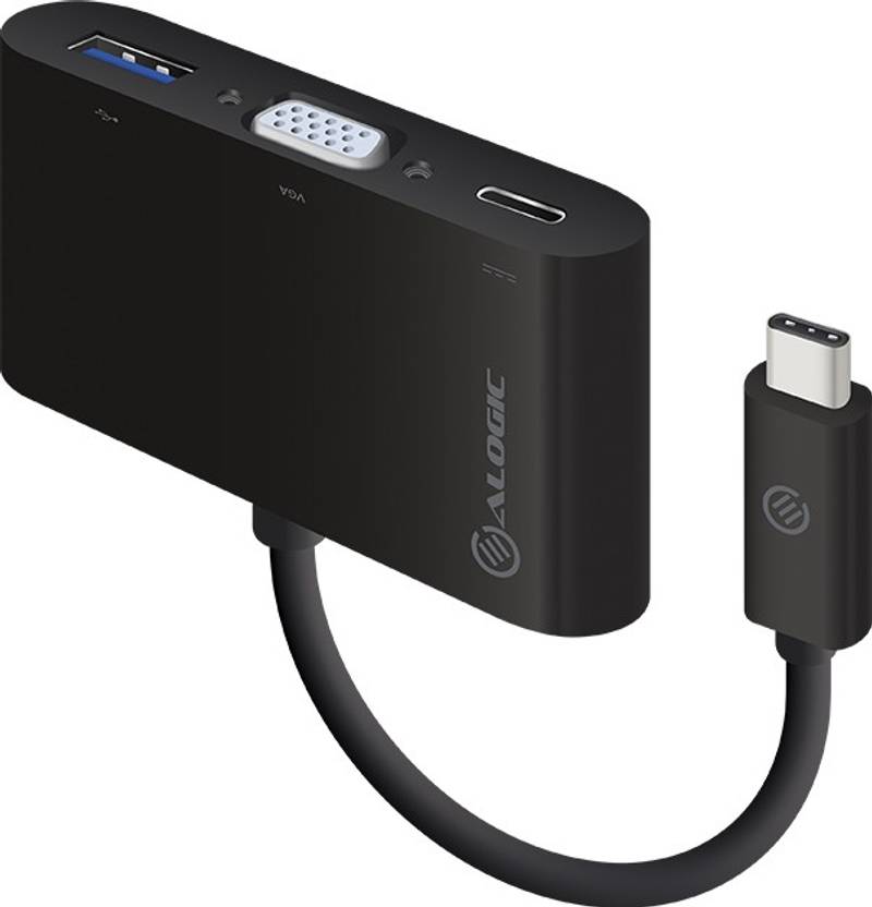 ALOGIC TV-out Cable USB-C MULTIPORT ADAPTER VGA/USB 3.0/USB-C - ALOGIC ...