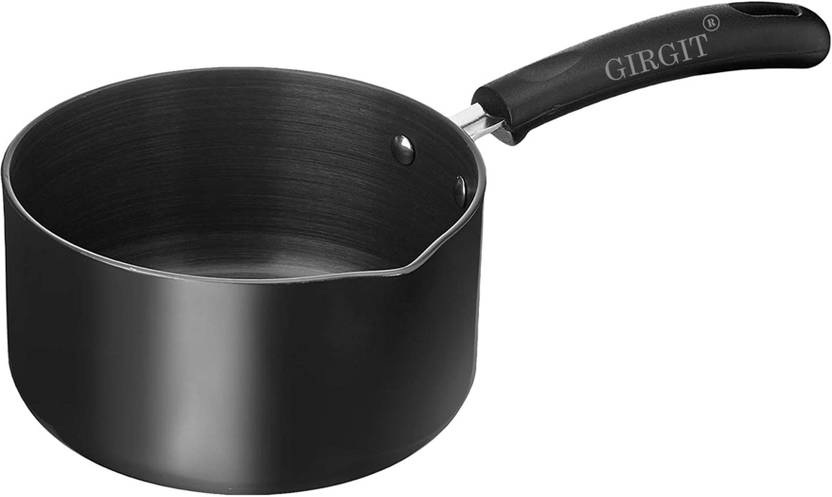 GIRGIT FS Hard Anodized Non Stick Sauce Pan Set/Tea Pan For Kitchen/Tea ...