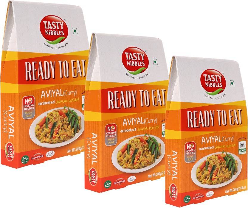 Tasty Nibbles Ready to Eat Avial Curry 200g x3 600 g Price in India - Buy Tasty Nibbles Ready to ...