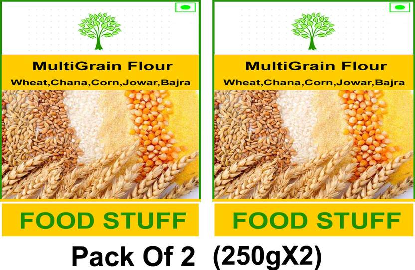 FOOD STUFF Best Quality Multigrain Flour Pack 2 (250gX2) Price in India ...