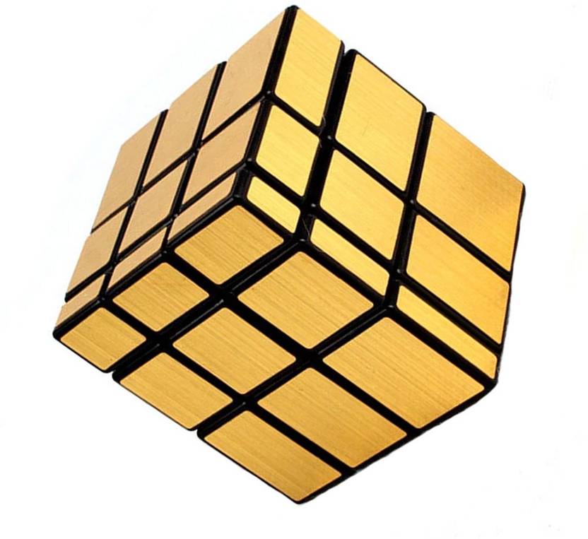 TamBoora Magic Speed Golden Mirror Cube Puzzle Rubik’s 3x3x3 Puzzle for ...