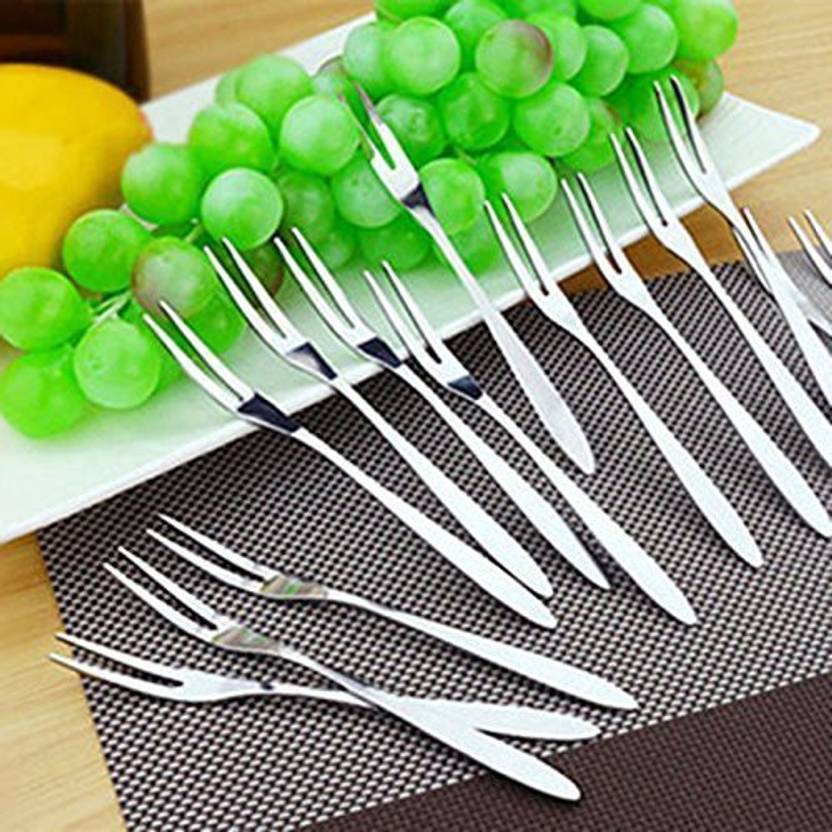 Xllent Stainless Steel Fruit Fork Set Price in India - Buy Xllent ...
