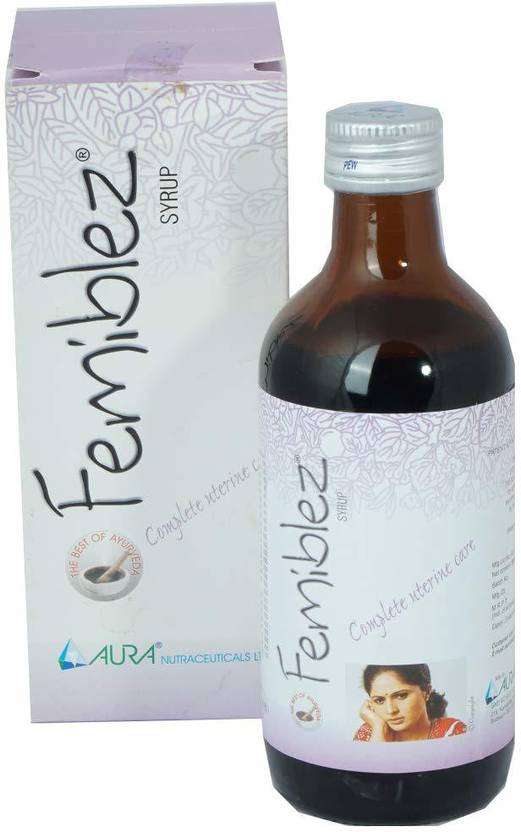 Aura Femiblez Ayurvedic Syrup for Uterine care-200ml Price in India ...