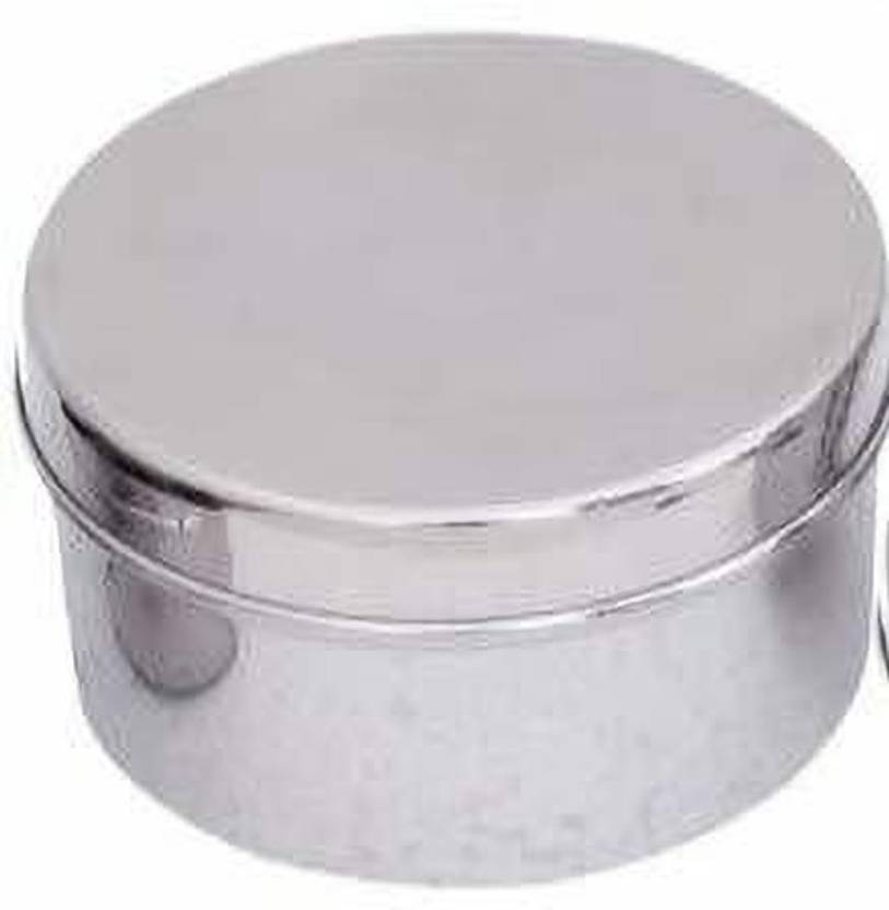 champriti Puri/ Roti Box Dabba stainless steel 700 ml - 700 ml Steel ...